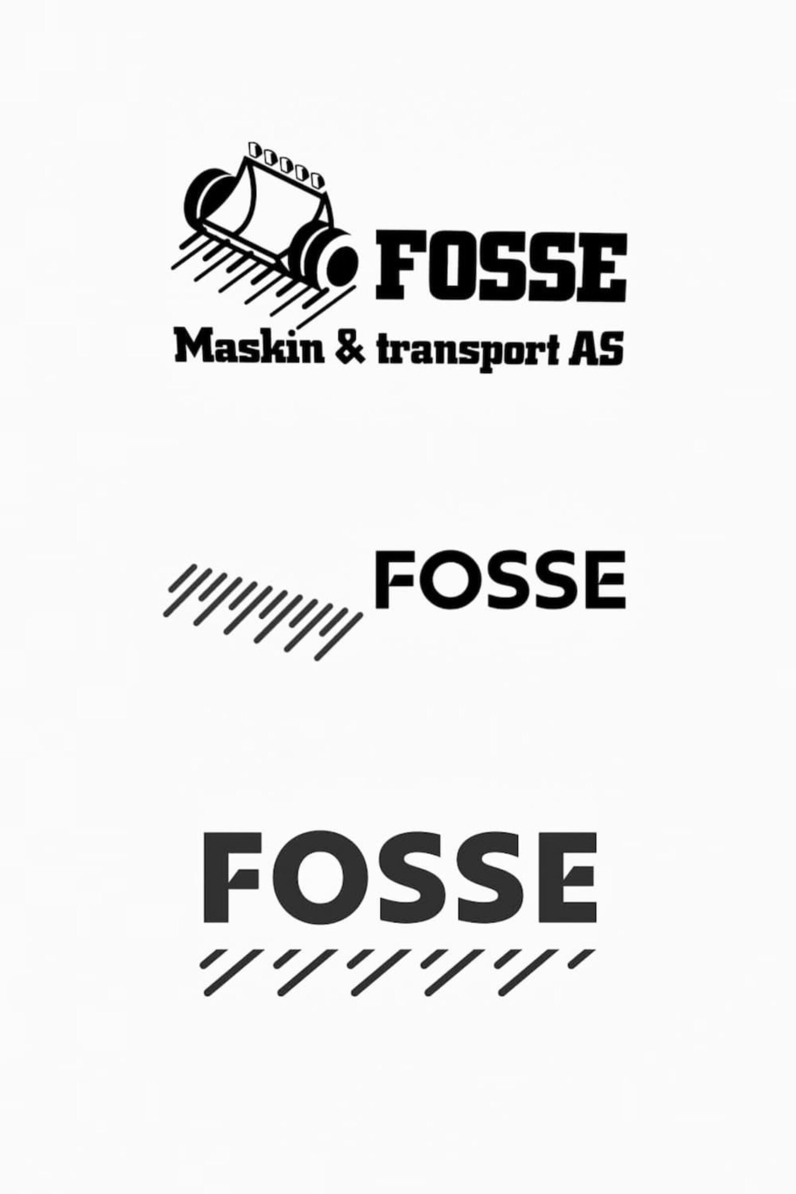 Fosse får ny logo og nettside – Fosse Maskin og Transport